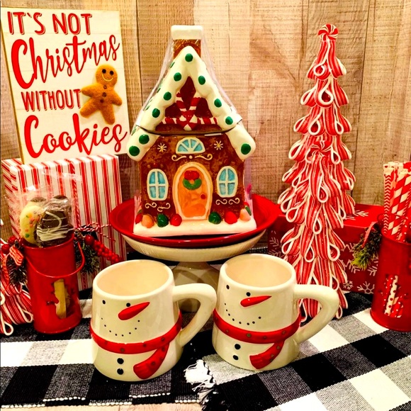 Accents | Gingerbread House Ceramic Cookie Jar | Poshmark